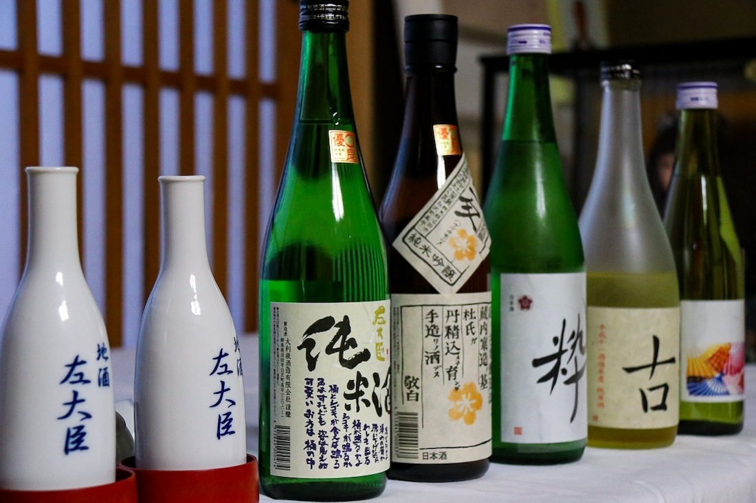 Sake, beer and wine in northern Gunma