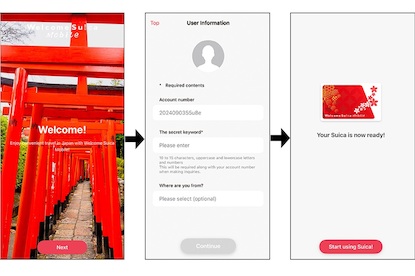 Guide to Welcome Suica Mobile