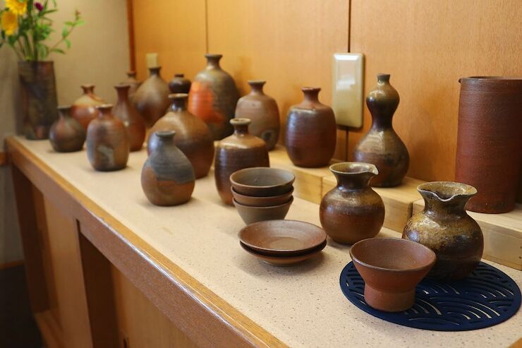 The beauty of Bizen ware