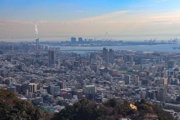 Sightseeing and sake in Kobe