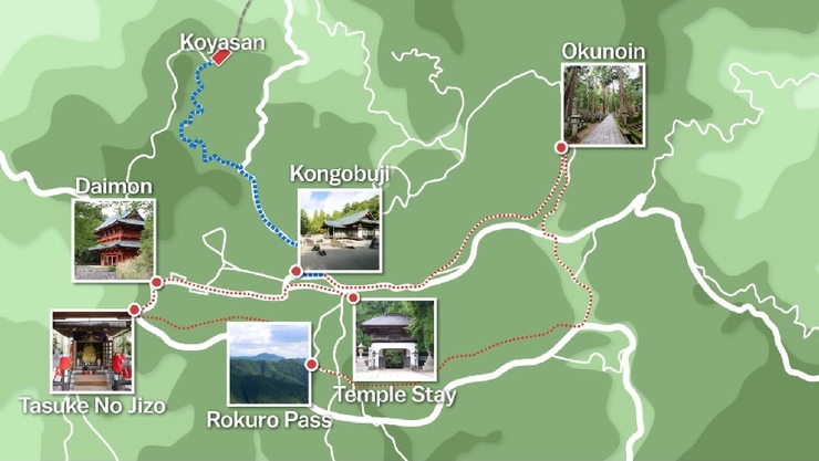 2-day trip to Koyasan and Sakai