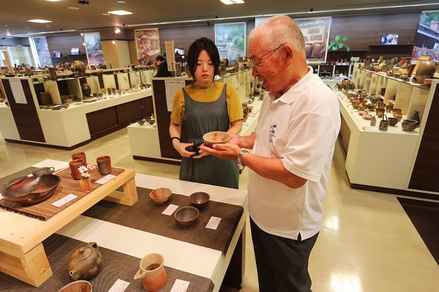 The beauty of Bizen ware