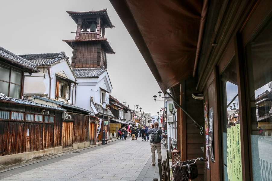 A walk back in time in Kawagoe