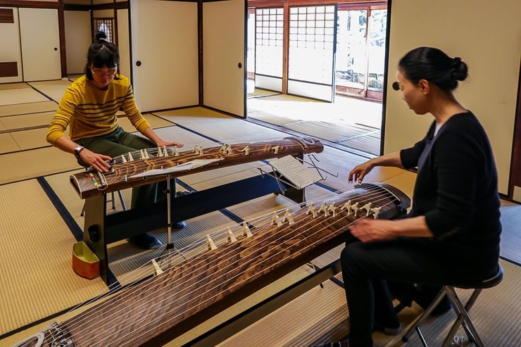 Home Delivery by japan-guide.com - Traditional musical instruments: Koto