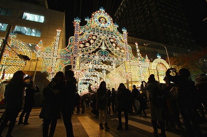 Joe's Japan Travel Journal: Seasonal Illumination: Kobe Luminarie 2014