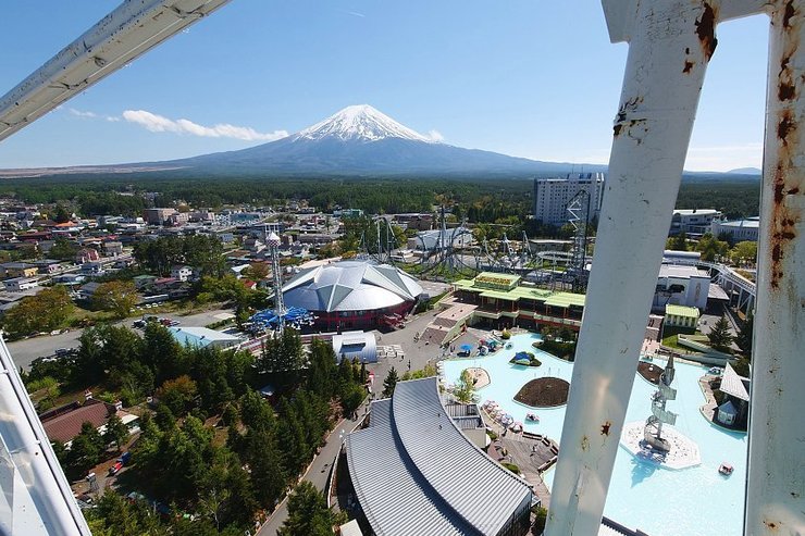 Lori's Japan Travel Journal - Bus trip to Fuji-Q Highland