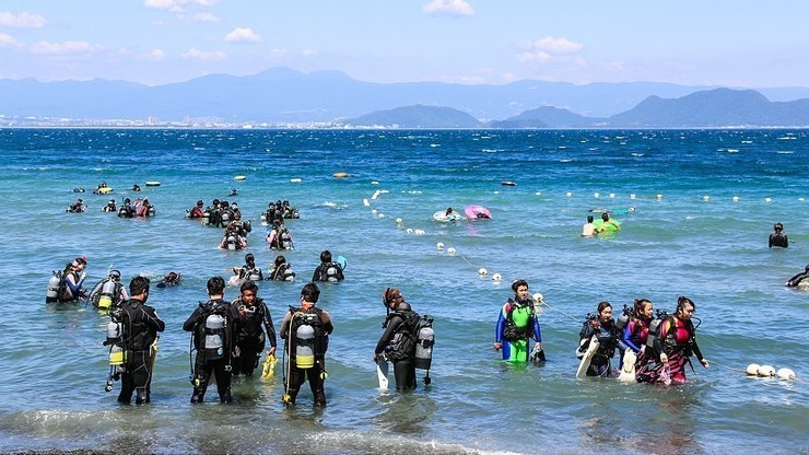 Scuba Diving in Japan