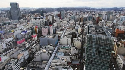 Downtown Sendai - Sendai Travel