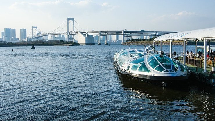 Tokyo Water Bus (Suijo Bus) - Tokyo Travel