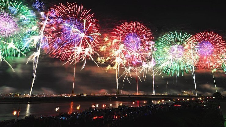 Fireworks in Japan (Hanabi)