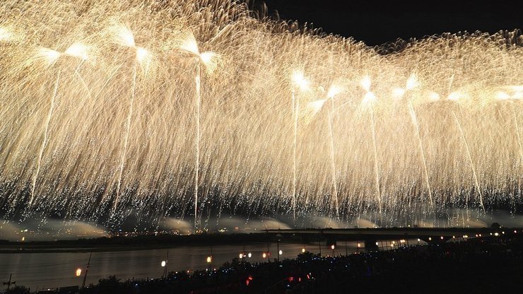 Fireworks in Japan (Hanabi)