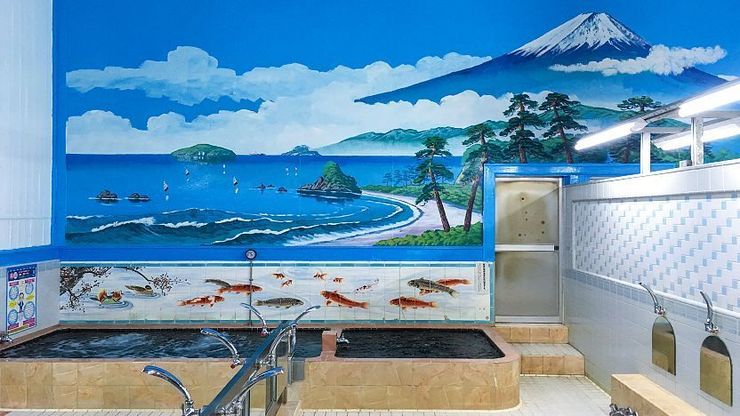 Public Baths in Japan