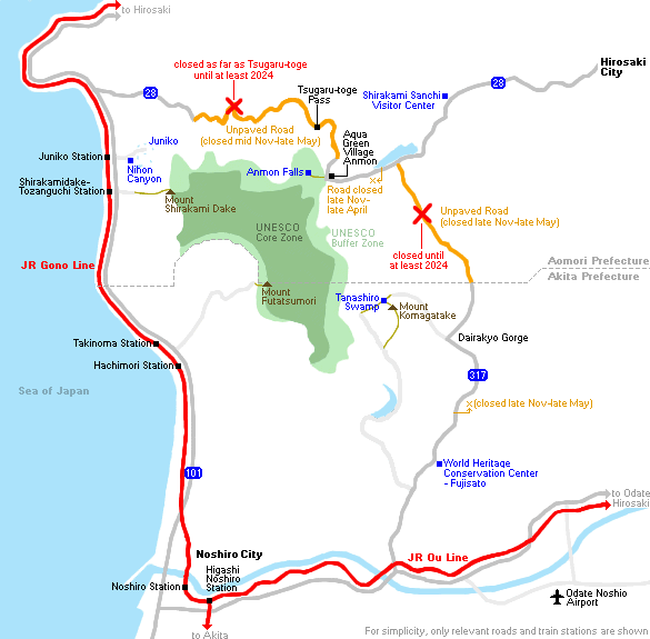 Shirakami Sanchi Travel Guide