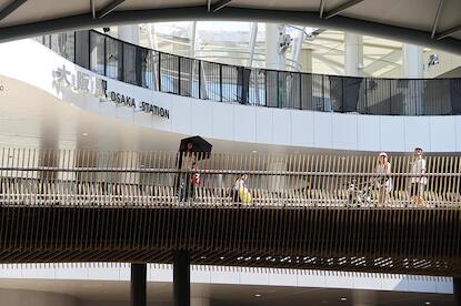 Osaka Station keeps getting more attractive