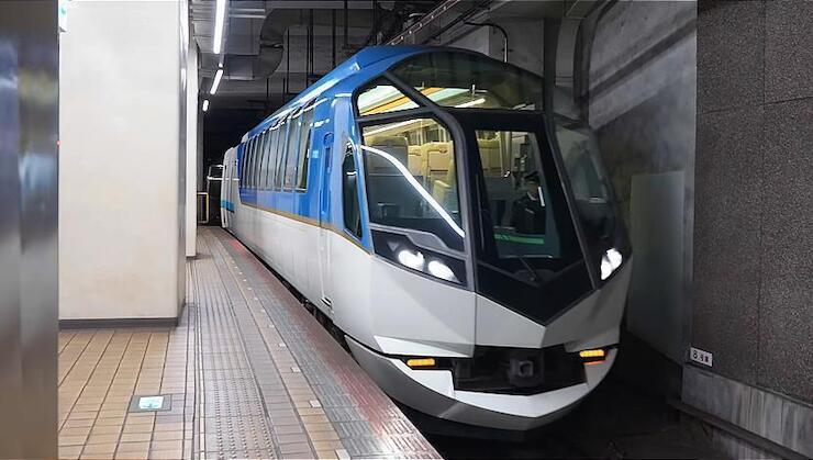Limited express trains (tokkyu) in Japan