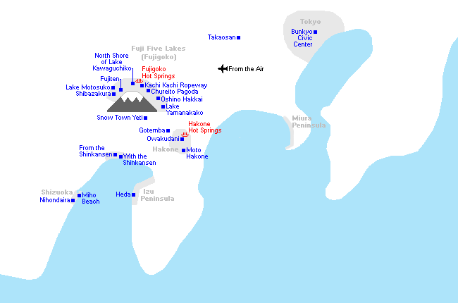 Mount Fuji: From where to view Mount Fuji